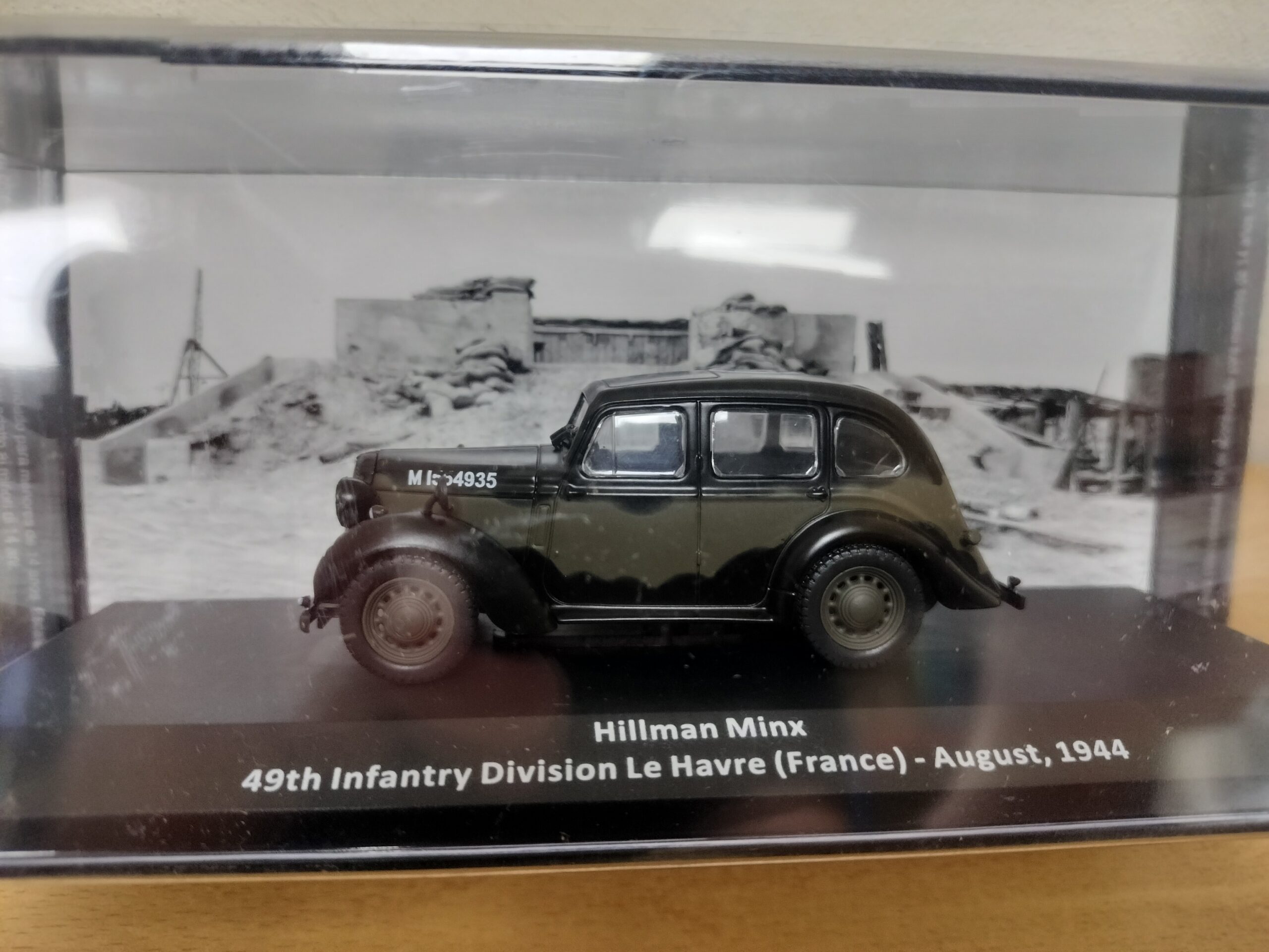 N/93.HILLMAN MINX 49TH INFANTRY DIVISION 1944. #93. COCHES MILITARES ...