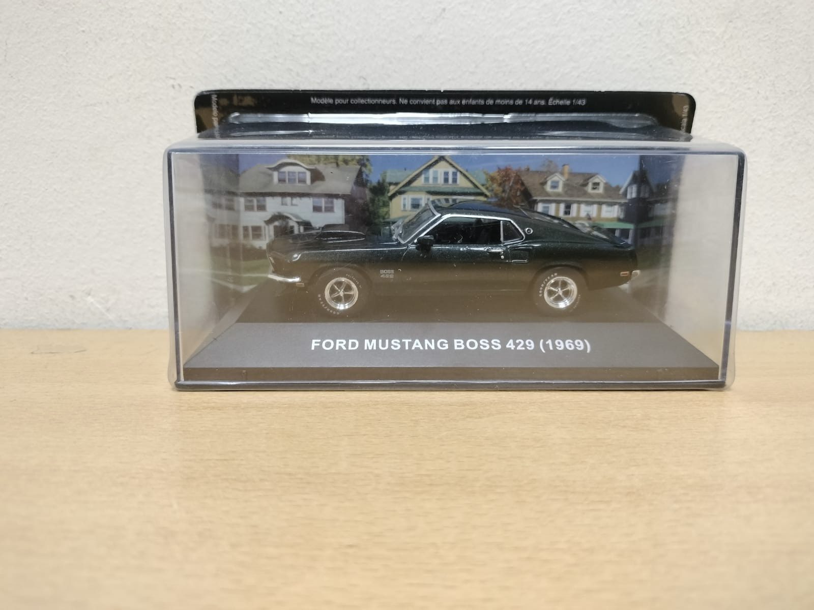 #8 Ford Mustang Boss 429 FORD MUSTANG COLLECTION AMERICAN CARS 1/43 ...