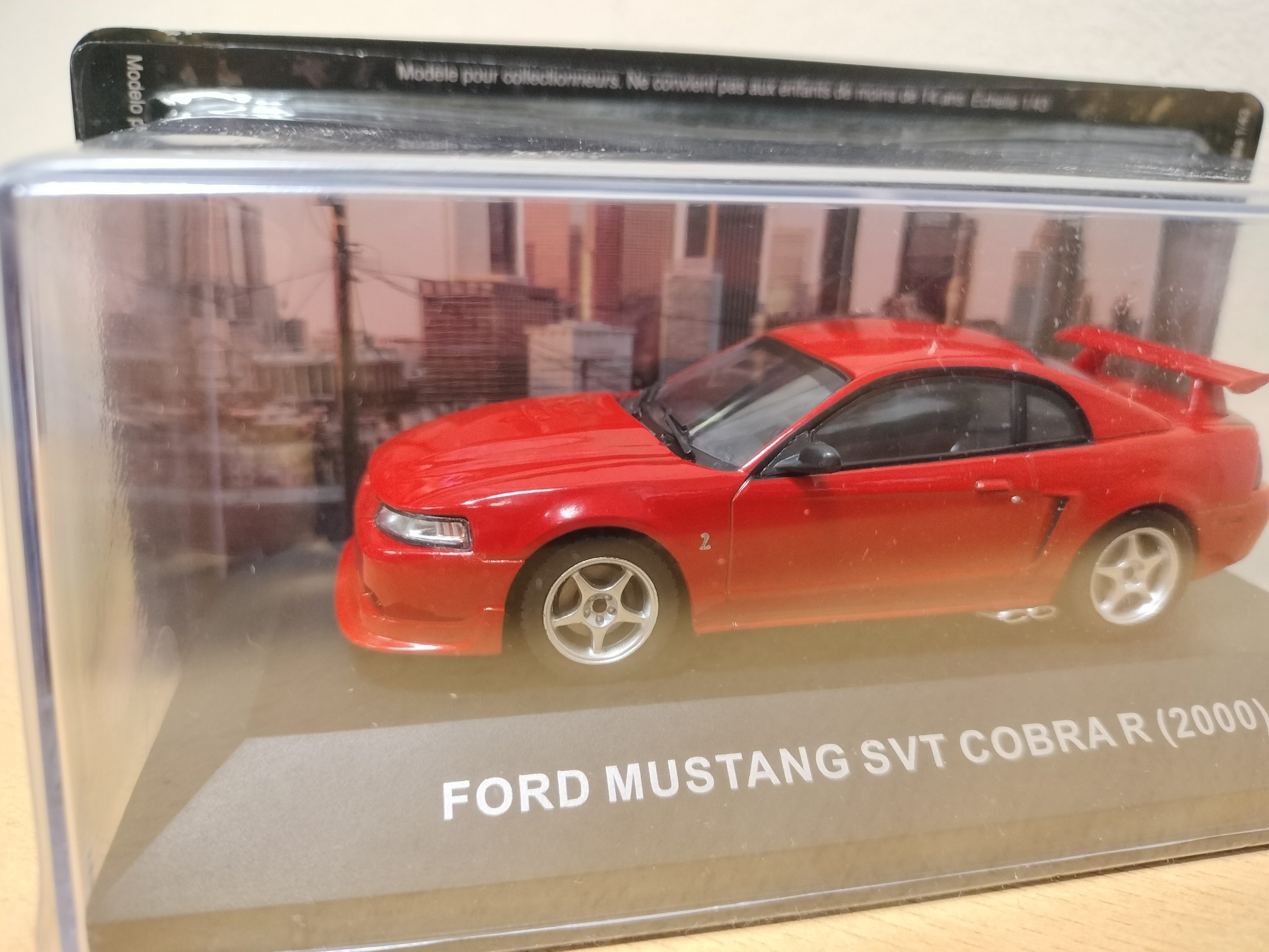 #29. FORD MUSTANG SVT COBRA R (2000). #29. COLLECTION AMERICAN CARS 1/ ...